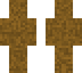 Dirt block disguise | Minecraft Skin