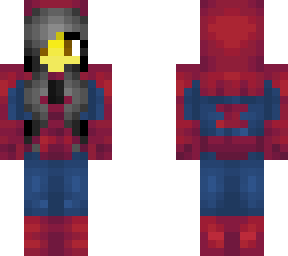 Female - Spider-Man Outfit | Minecraft Skin