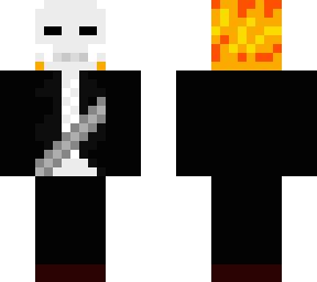 ghost rider | Minecraft Skins