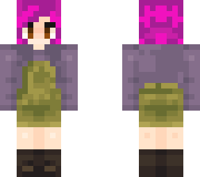 aSymmetry Skin (enchanted hair haircut ) | Minecraft Skin