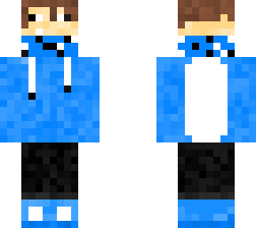 Cool blue boy | Minecraft Skin