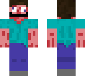 Crazy Steve | Minecraft Skin