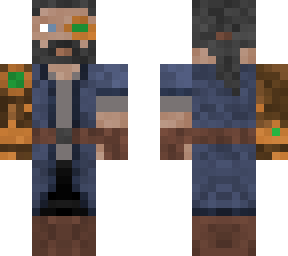Elderly Steampunk Gentleman | Minecraft Skin
