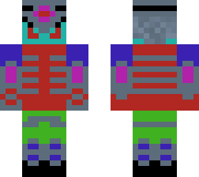 entidade numero 02 | Minecraft Skin