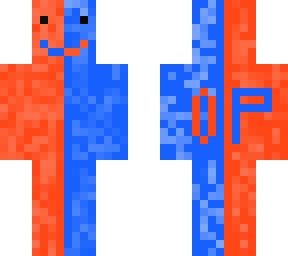 fire and water boy | Minecraft Skins