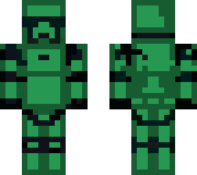 Green Storm Trooper | Minecraft Skin
