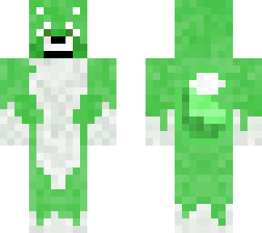 Green Wolf | Minecraft Skin