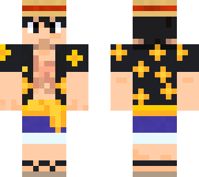 skin player luffy onepiece | Minecraft Skins