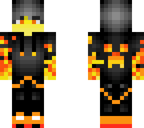 fire creeper | Minecraft Skins
