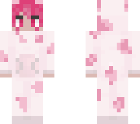 strawberry cow onezie | Minecraft Skins