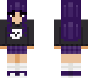 Purple girl | Minecraft Skin