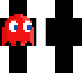 Red pac-man ghost | Minecraft Skin