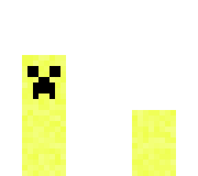 yellow creeper | Minecraft Skin