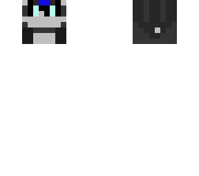 Blue Android shadow | Minecraft Skin