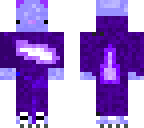 Blue Axolotl Beam | Minecraft Skin