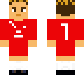 Cristiano Ronaldo Manchester united | Minecraft Skin