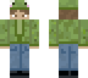 frog man | Minecraft Skin