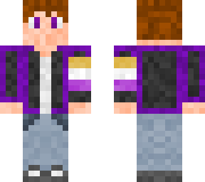 Pride Male - Non Binary | Minecraft Skin