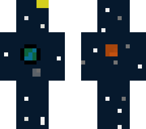 solar system | Minecraft Skin