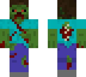 zombie Steve | Minecraft Skin