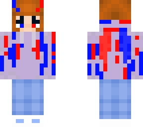 glitch girl | Minecraft Skins