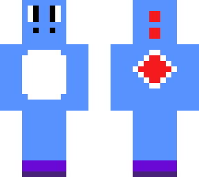 blue yoshi | Minecraft Skins