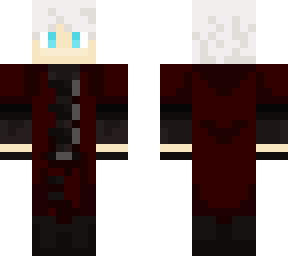 Dante (DMC 1 costume from DMC3) | Minecraft Skin