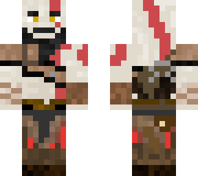 kratos de god of war | Minecraft Skins