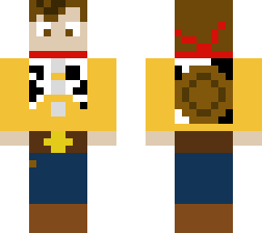 woody toy story | Minecraft Skins