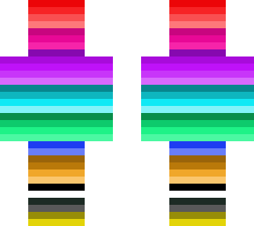 colorful skin | Minecraft Skin