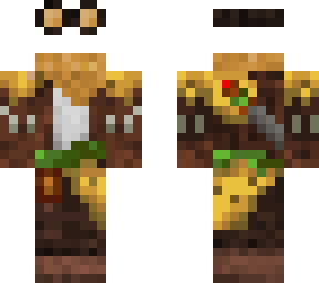 Jungle explorer customization base | Minecraft Skin