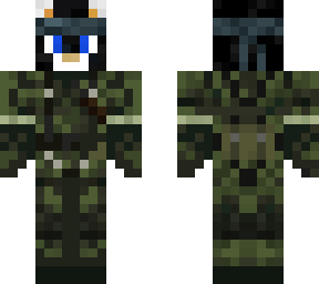 Officer Cat (Army) | Minecraft Skin