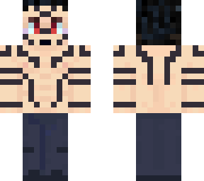 sukuna en megumin | Minecraft Skin