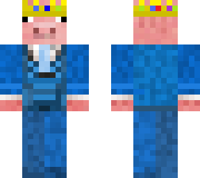 technoblade blue suit | Minecraft Skin