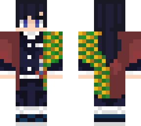 giyuu tomioka | Minecraft Skins