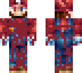 Dead Mario | Minecraft Skin