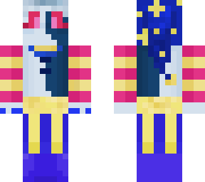 Lunar From The Sun And Moon Show | Minecraft Skin