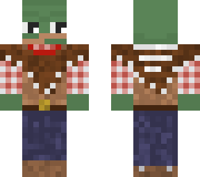 mr helper cowboy | Minecraft Skin
