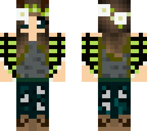 Paige as a moth (Origan) | Minecraft Skin