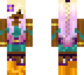 Pastel Emo Girl | Minecraft Skin