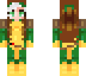 Rogue- X-Men | Minecraft Skin