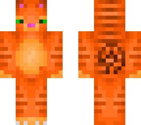 Warrior cats: Firestar | Minecraft Skin