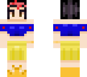 A modern-day snow white | Minecraft Skin