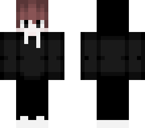 black hoodie | Minecraft Skin