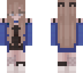 Blue Roses | Minecraft Skin