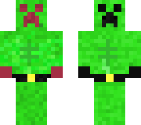 buff creeper | Minecraft Skin