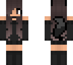 Cute Wolf Alpha Girl | Minecraft Skin