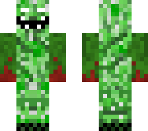 Evil herobrine creeper | Minecraft Skin