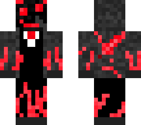 evil smile corrupt final stage but red | Minecraft Skin
