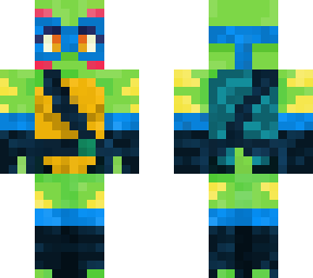 Leonardo ROTTMNT | Minecraft Skin